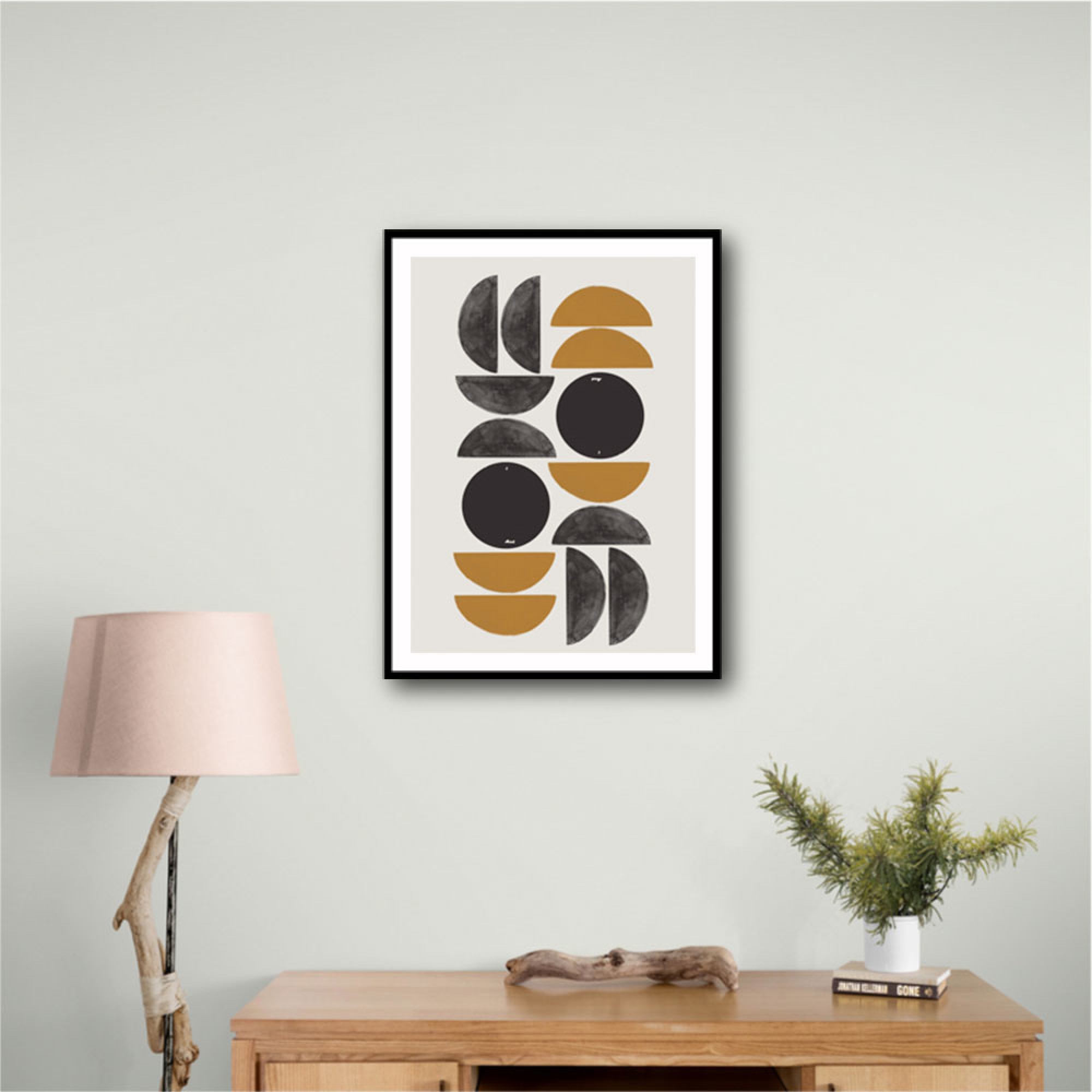 Retro Composition Wall Art